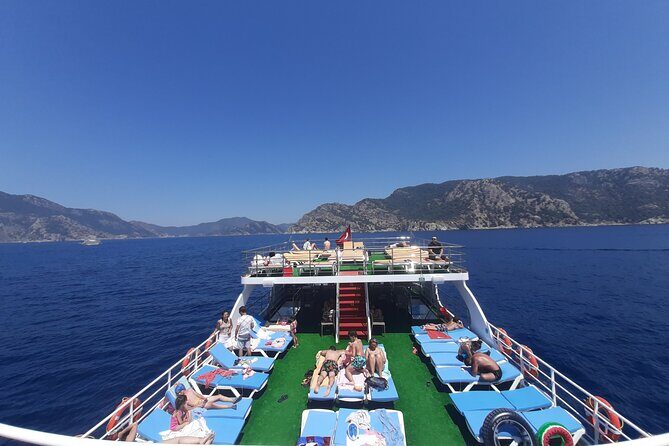 Full-Day Boat trip marmaris / Day trip by Glass bottom