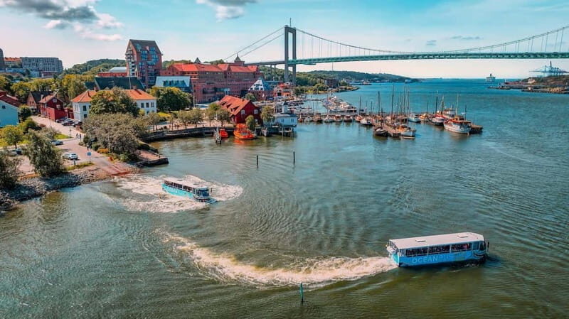 Gothenburg: Land & Water Amphibious Bus Sightseeing Tour