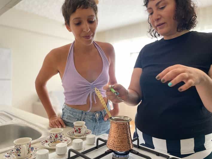 Home Style Turkish Coffee Making and Fortune Telling