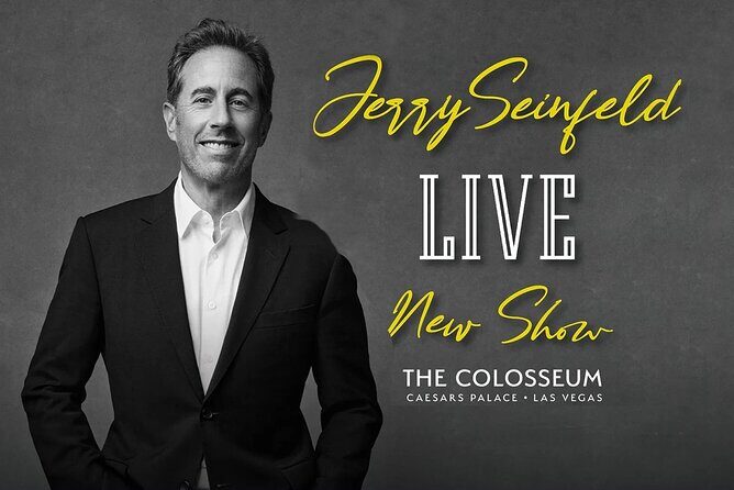 Jerry Seinfeld at the Colosseum at Caesars Palace Ticket - The Overview: What You Can Expect from the Show