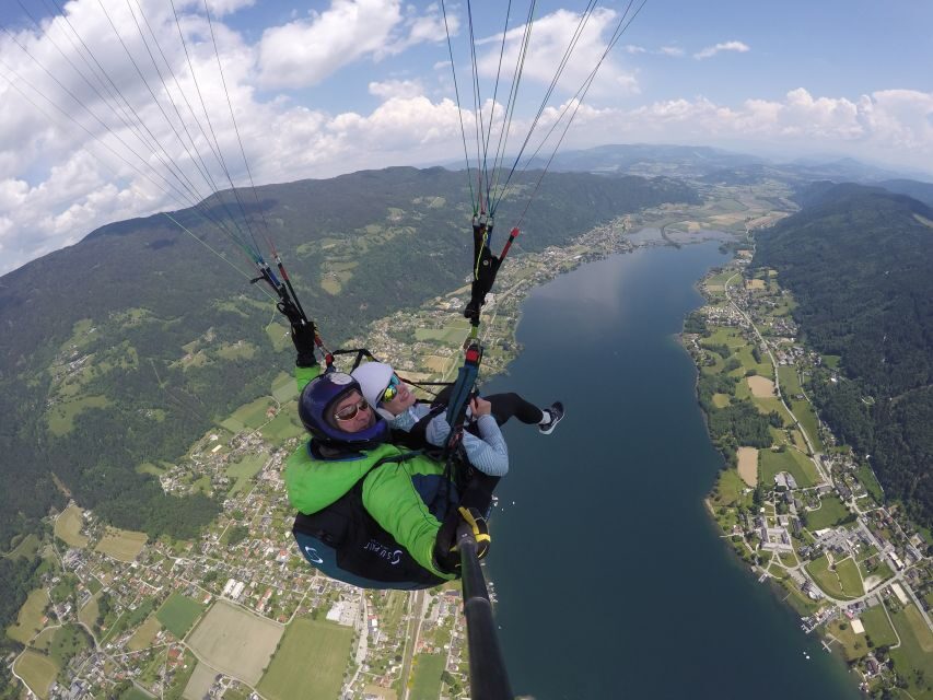 Kärnten/Ossiachersee: Paragleiten " Thermikflug"