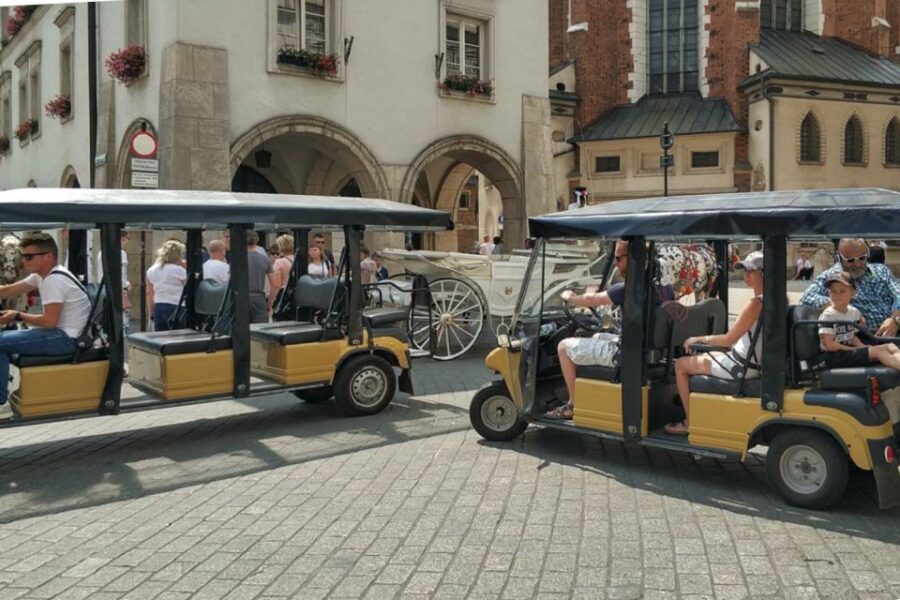 Krakow: Group Electric Golf Cart Tour of the Old Town - Itinerary Breakdown: What You’ll See