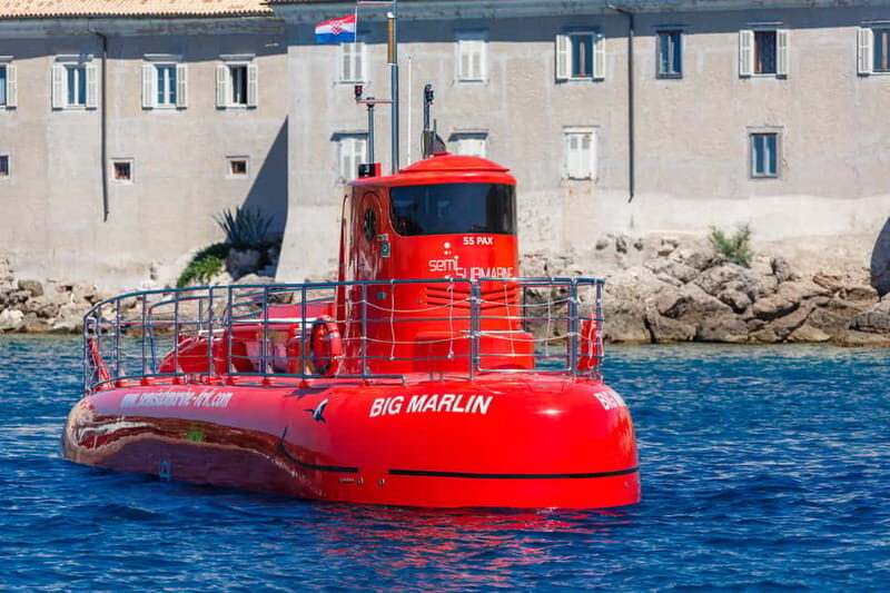 Krk: 45-Minute Semi-Submarine Tour