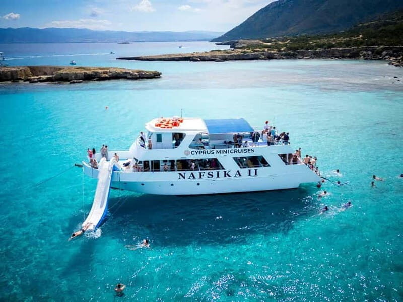 Latchi: Nafsika II Boat Cruise to the Blue Lagoon