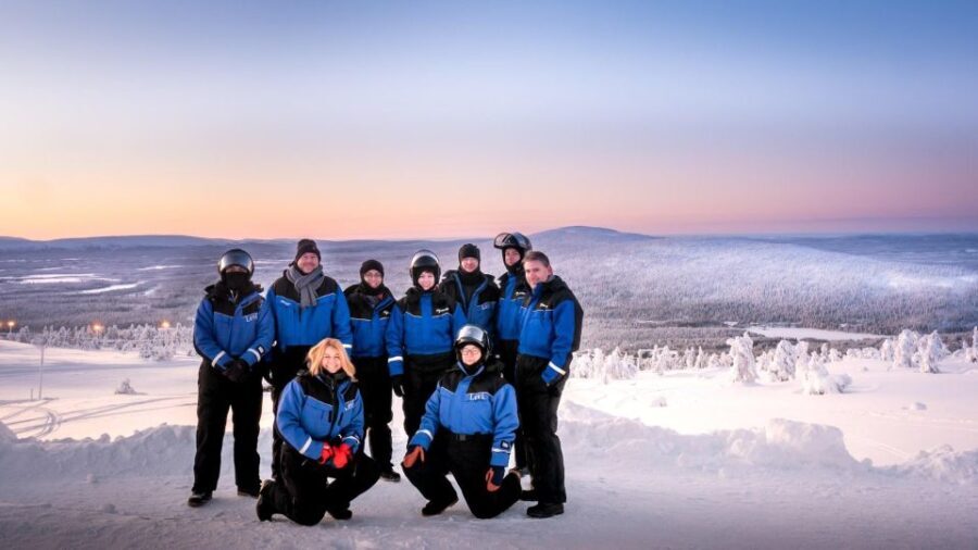 Levi: 4 Hour Snowmobile Safari to the Fells in Levi
