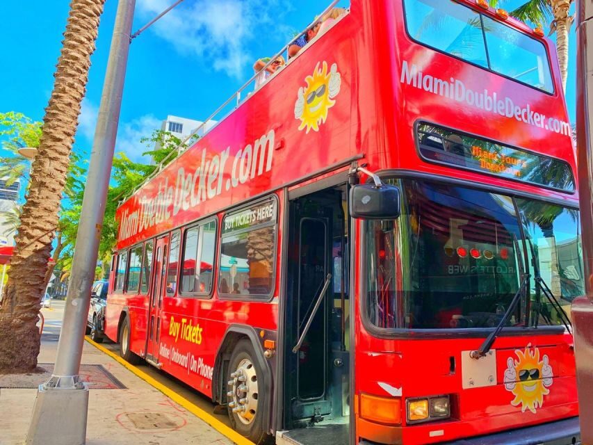 Miami: Double-Decker Bus Tour with Optional Boat Cruise - How the Tour Unfolds