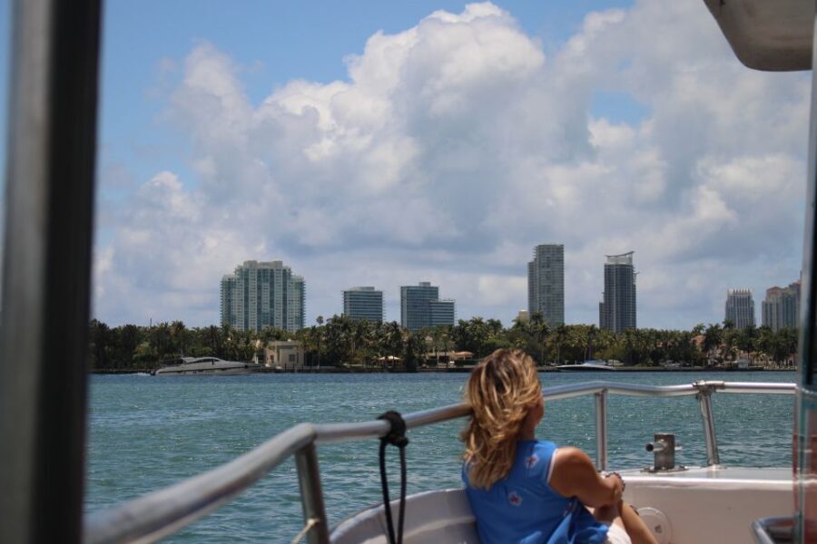 Miami: Sunset Cruise with Celebrity Homes & Open Bar - The Sights and Sounds