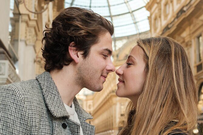 One hour of photo shooting in the center of Milan