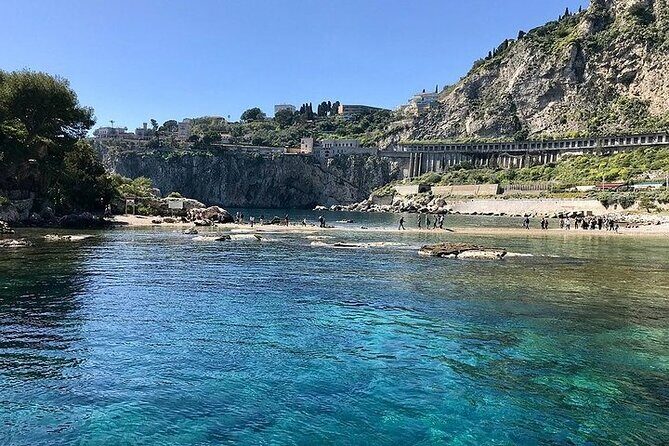 Private Godfather and Taormina Boat Tour with Appetizer and Pasta