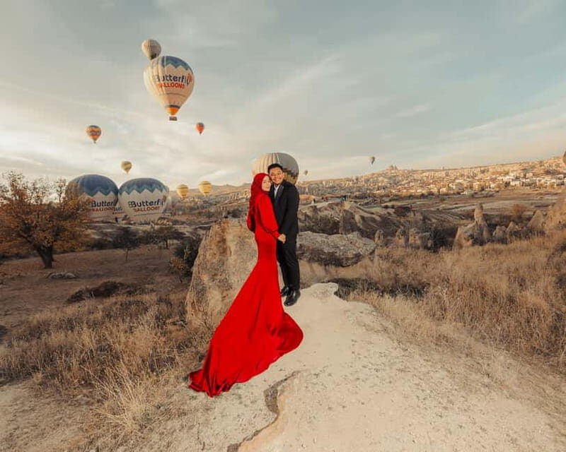 Private Photo Shoot in Cappadocia With Transportation