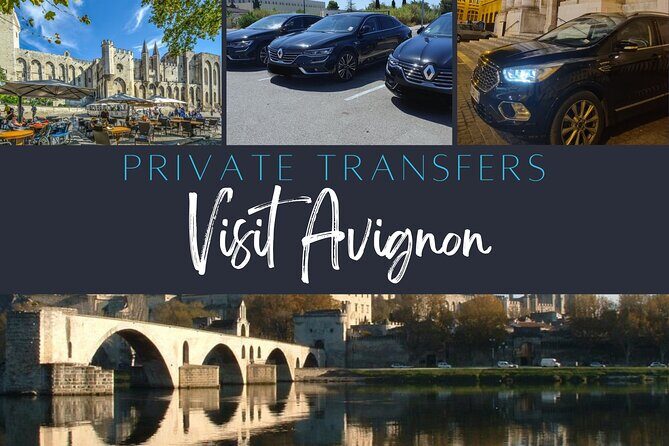 Private transfer by car: Marseille airport from or to Avignon