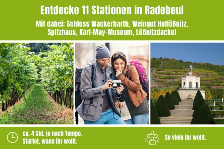 Radebeul: Scavenger Hunt Self Guided Tour