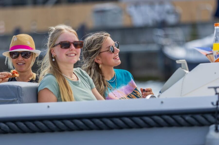 Rostock: Electric Boat Rental on the Warnow River