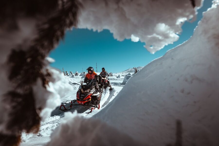 Saariselkä: Full Day Adventure with Snowmobiles