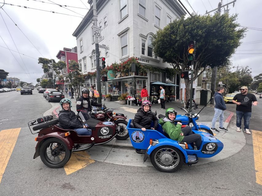 San Francisco: Rides by me Classic Sidecar tours - The Itinerary Breakdown