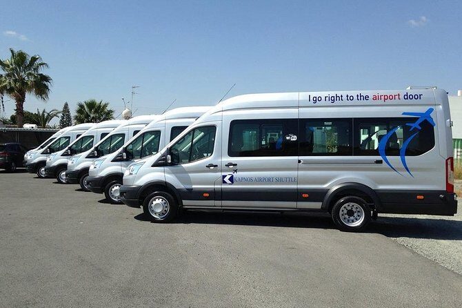 Shared shuttle transfer from Larnaca Airport to Hotels