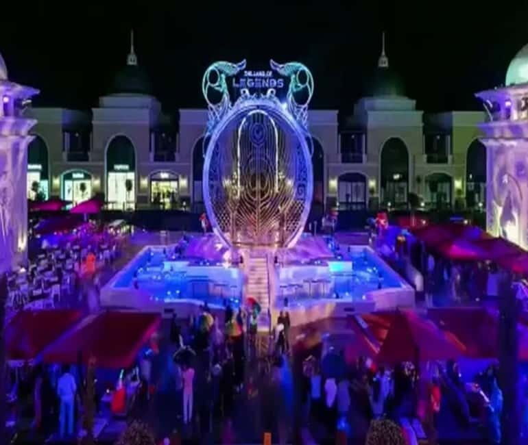 Side: Night Shows at The Land Of Legends with Transfer