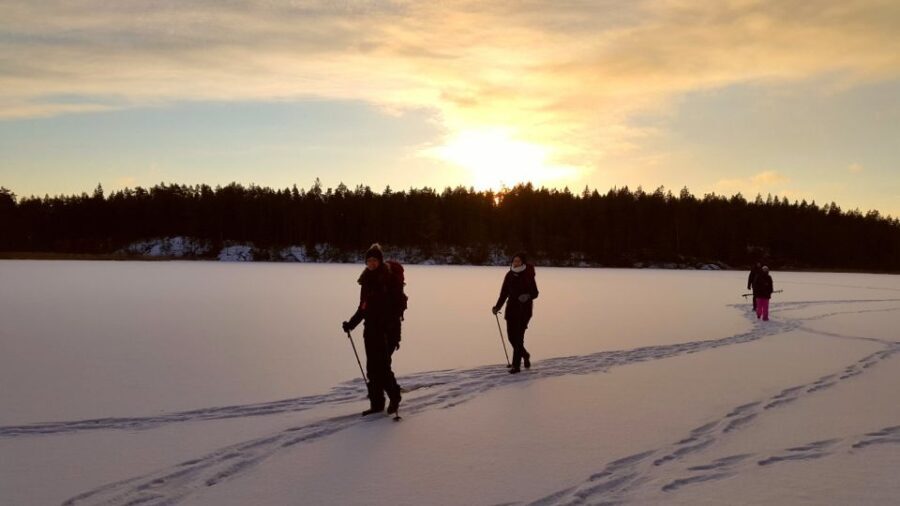 Stockholm: Winter Snowshoe Full-Day Hike