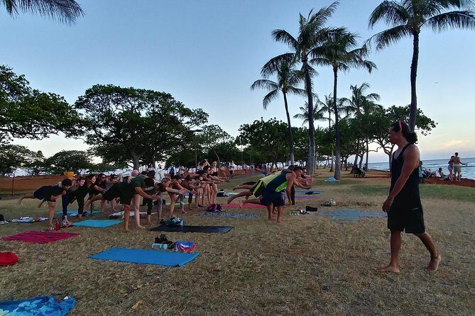 Sunset Yoga Flow at Magic Island - The Views and Atmosphere
