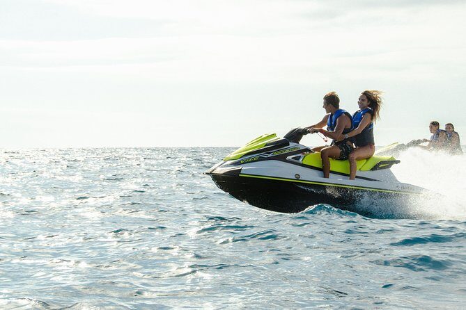Tenerife Water Sports Package with 40 Min. Jet Ski and Parascending for 2 People