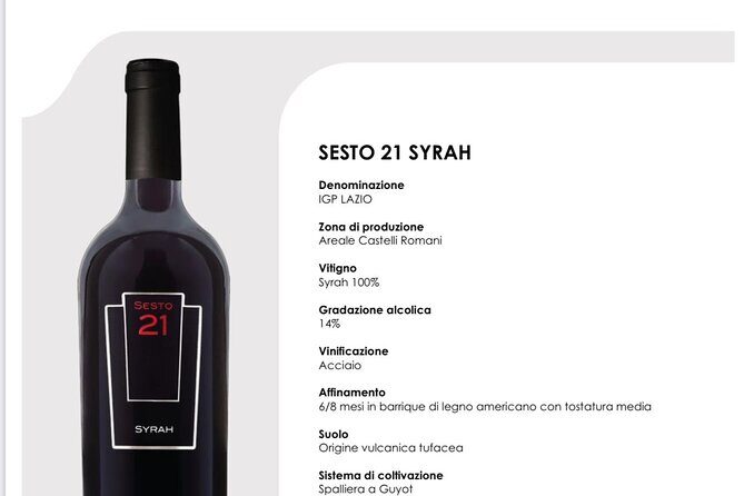 Wine Education Course in Rome with Tasting - Starting with the Basics: What’s Included?