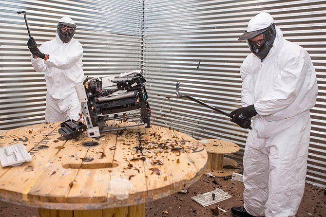 Wreck Room - A Destruction Experience, Standard Wrecking - What to Expect When You Book