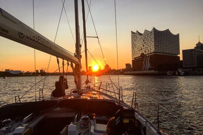 Yacht Sailing After Work Tour of Hamburg Harbor