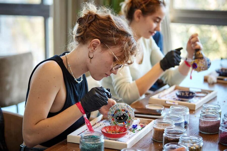 Antalya: Traditional Mosaic Lamp & Candle Holder Workshop