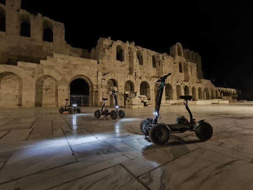 Athens by Night Electric ATV Scooter Tour