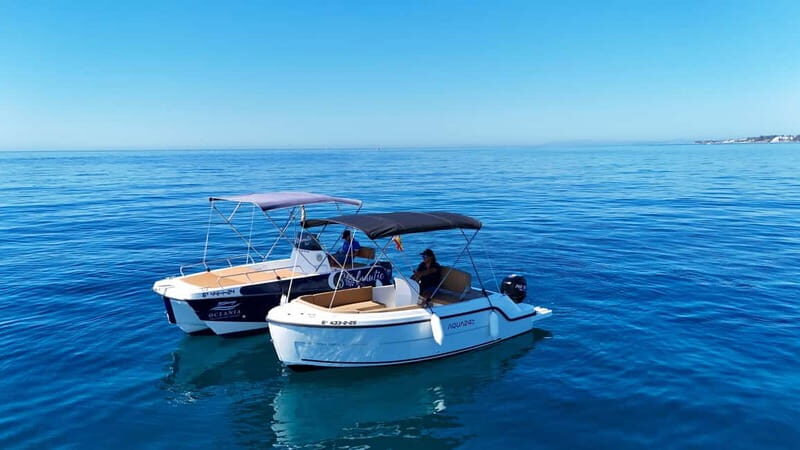 Benalmádena: license-Free Rent Boat for Dolphin Watching