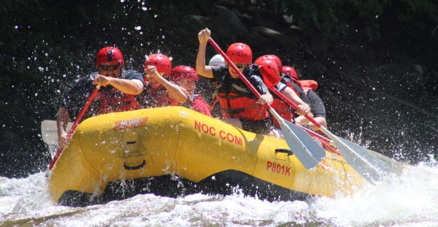 From Hartford: Upper Pigeon River White Water Rafting Tour - The Itinerary Breakdown