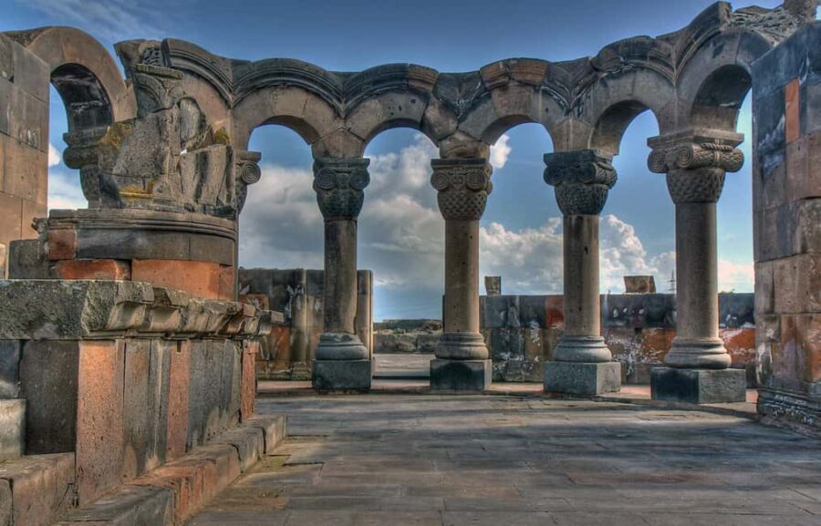 From Yerevan: Echmiadzin and Zvartnots Tour with Transfers