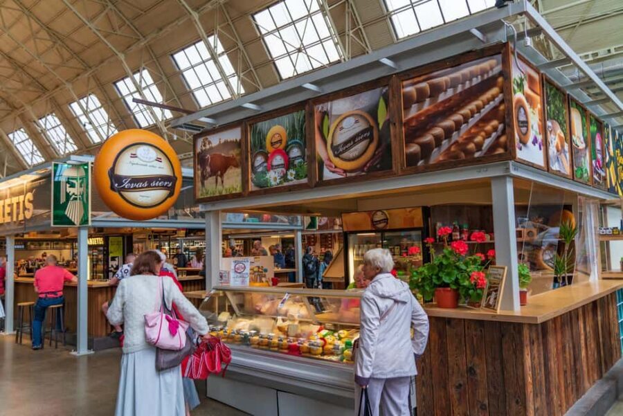 Fun Walk Private Tour Around Central Market Riga