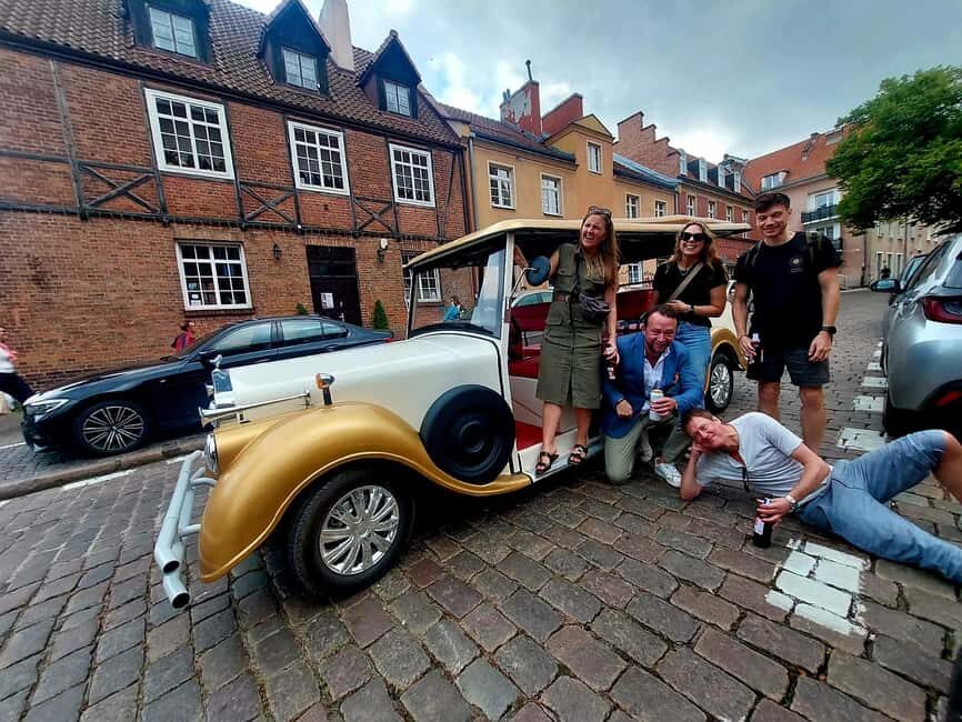 Gdansk:UNLIMITED beer incl. City Tour By Golf Cart