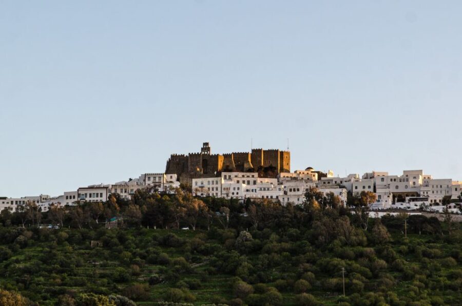Guided Tour of Old Patmos, Windmills & Beaches