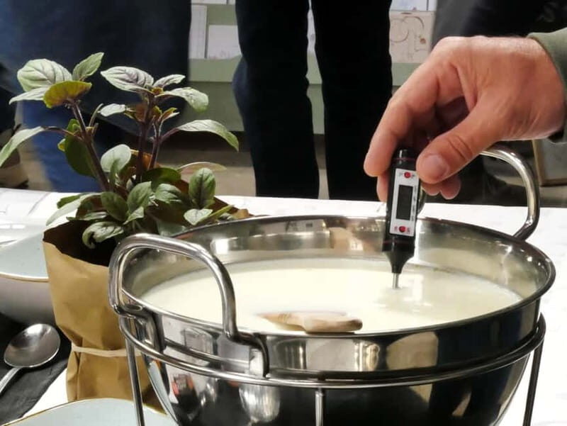 Hamburg: Mozzarella course with accompanying wines