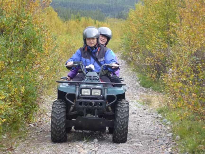 Kiruna: ATV Tour with Overnight Stay and Sauna