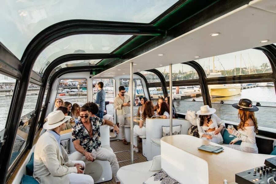 Lisbon: Luxury Coffee Cruise with Pastel de Nata & Dolphins