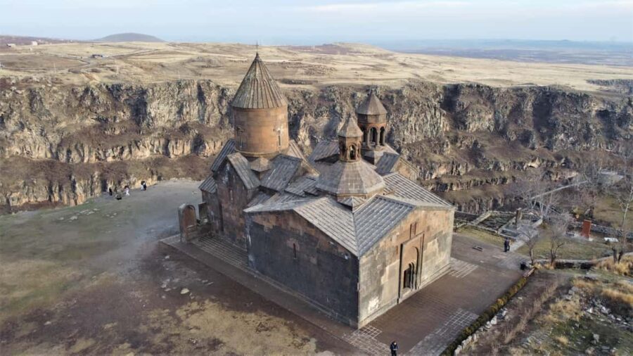 Mount Aragats-Saghmosavank Monastery-Alphabet Park