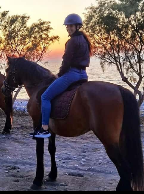 Rhodes Island: Horseback Riding at the Beach During Sunset