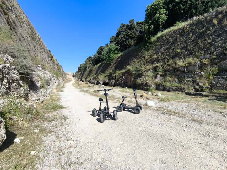 Rhodes: Old city route small - ATV Tour