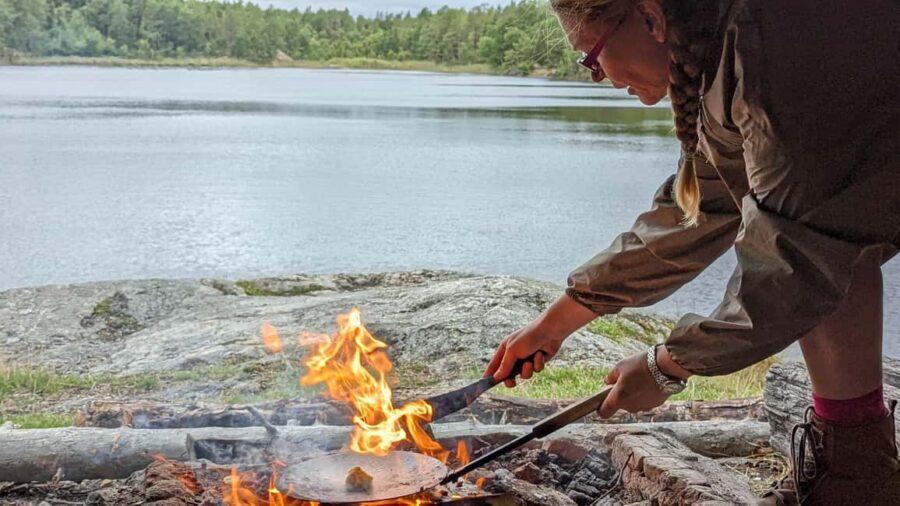 Saltsjöbad: Guided Hike, Local Food, and Wood Burning Sauna