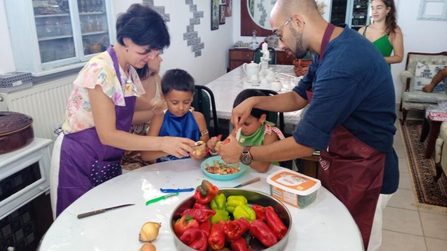 Thessaloniki: Private Greek Cooking Class and Meal at a Farm