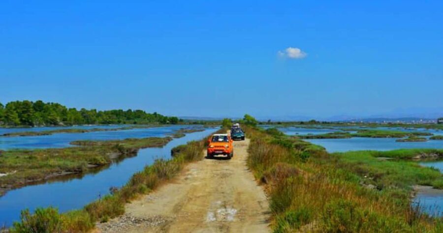Tirana/Durres/Golem: Karavasta Lagoon Day Tour with Boat