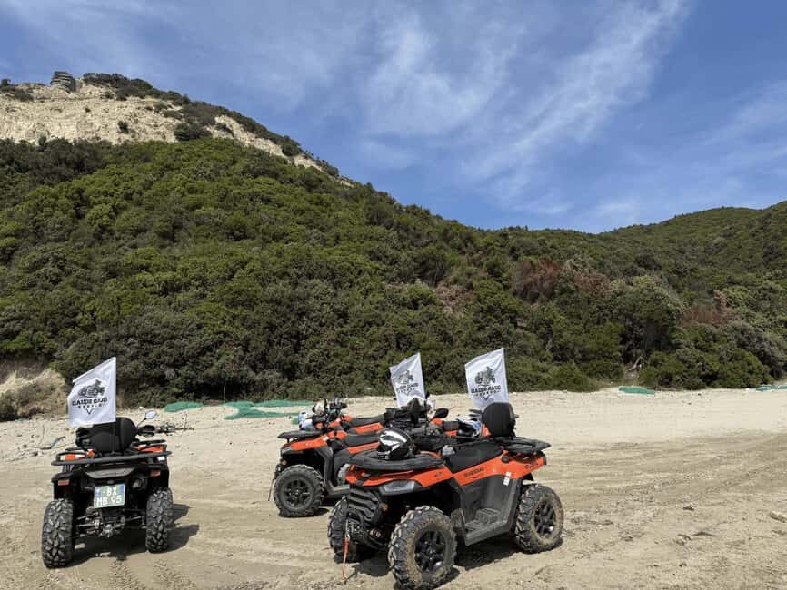 Tirane,Durres-Cape Of Rodon: ATV Quad Bike Tour with Helmet