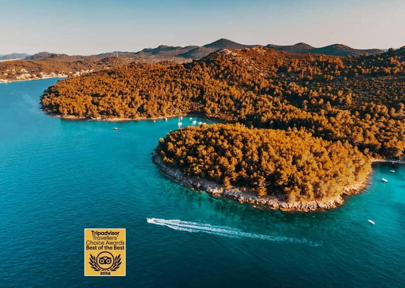 Zadar: Half-day trip boat with drinks and snorkeling