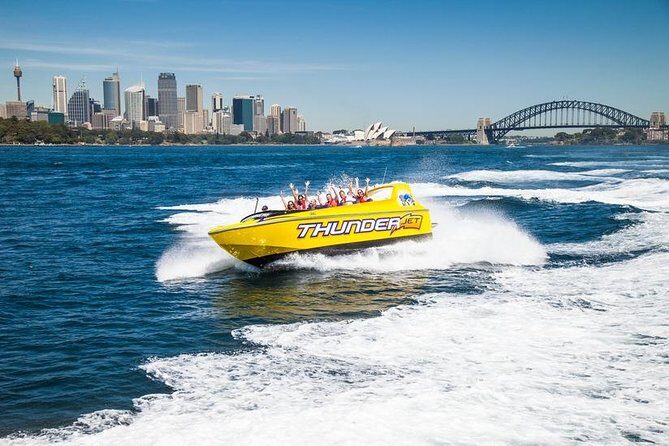 30-Minute Sydney Harbour Jet Boat Ride on Thunder Twist - The Ride: Sights and Spins