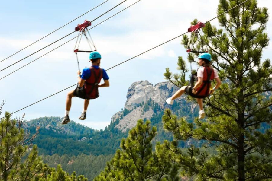 Keystone, SD: Pinnacle Zipline Tour by Mt. Rushmore - The Itinerary Breakdown