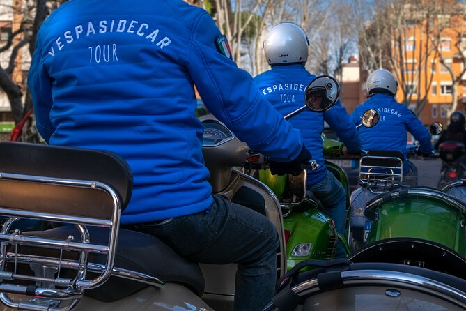 Highlights of Rome Vespa Sidecar Tour in the Afternoon with Gourmet Gelato stop - Key Points