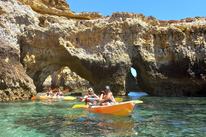 Kayak Adventure through the Ponta da Piedade Caves in Lagos - An Engaging Introduction to the Ponta da Piedade Kayak Tour